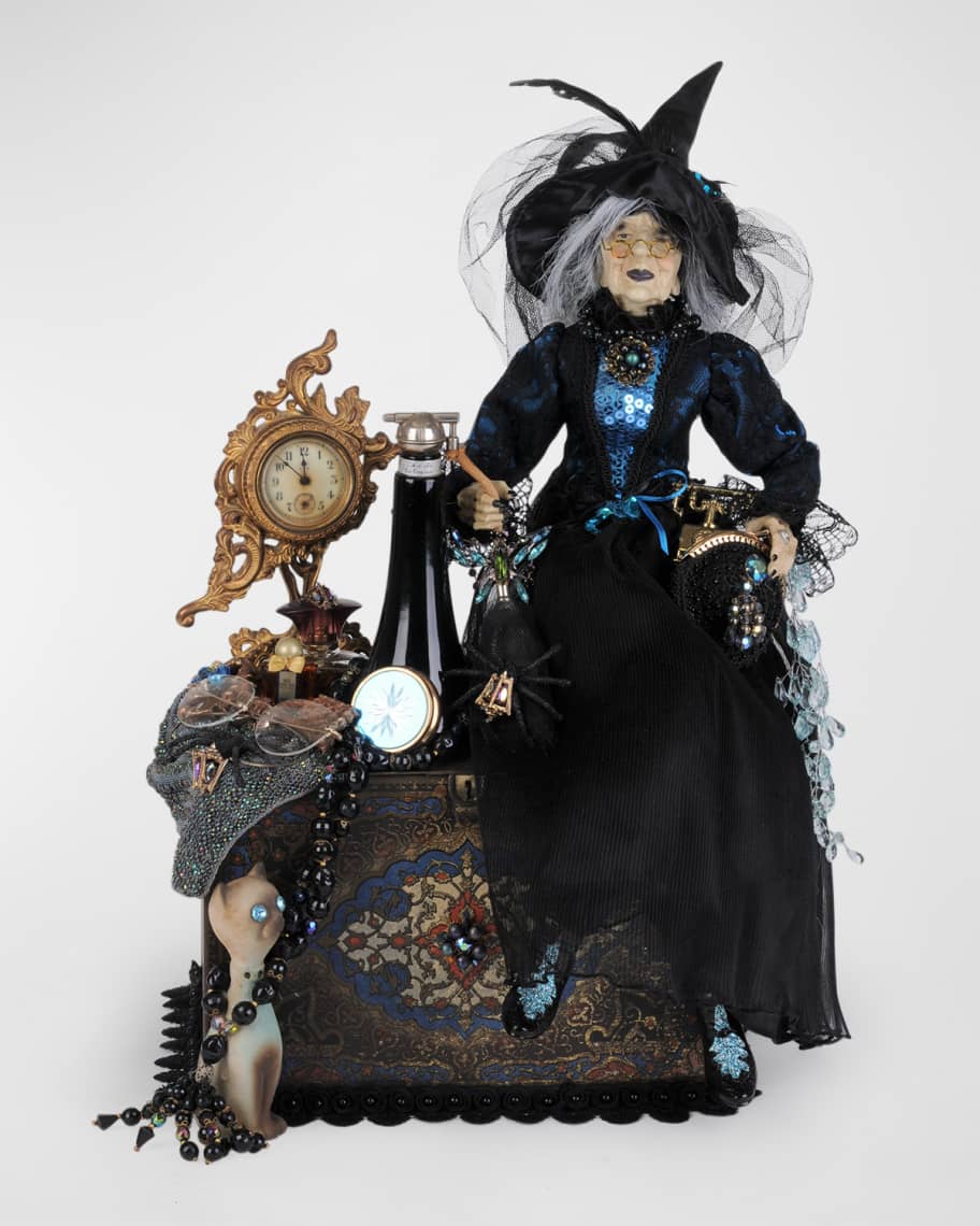Karen Didion Originals Agatha Witch Treasures Halloween Figure | Horchow