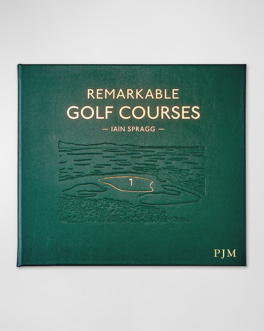 Graphic Image "Remarkable Golf Courses" Book - Personalized | Horchow