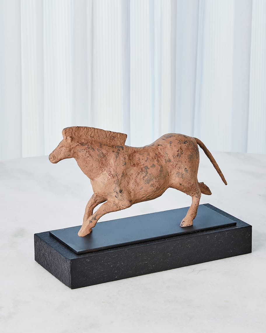 Citizen Artist by Global Views Horse Cave Sculpture | Horchow