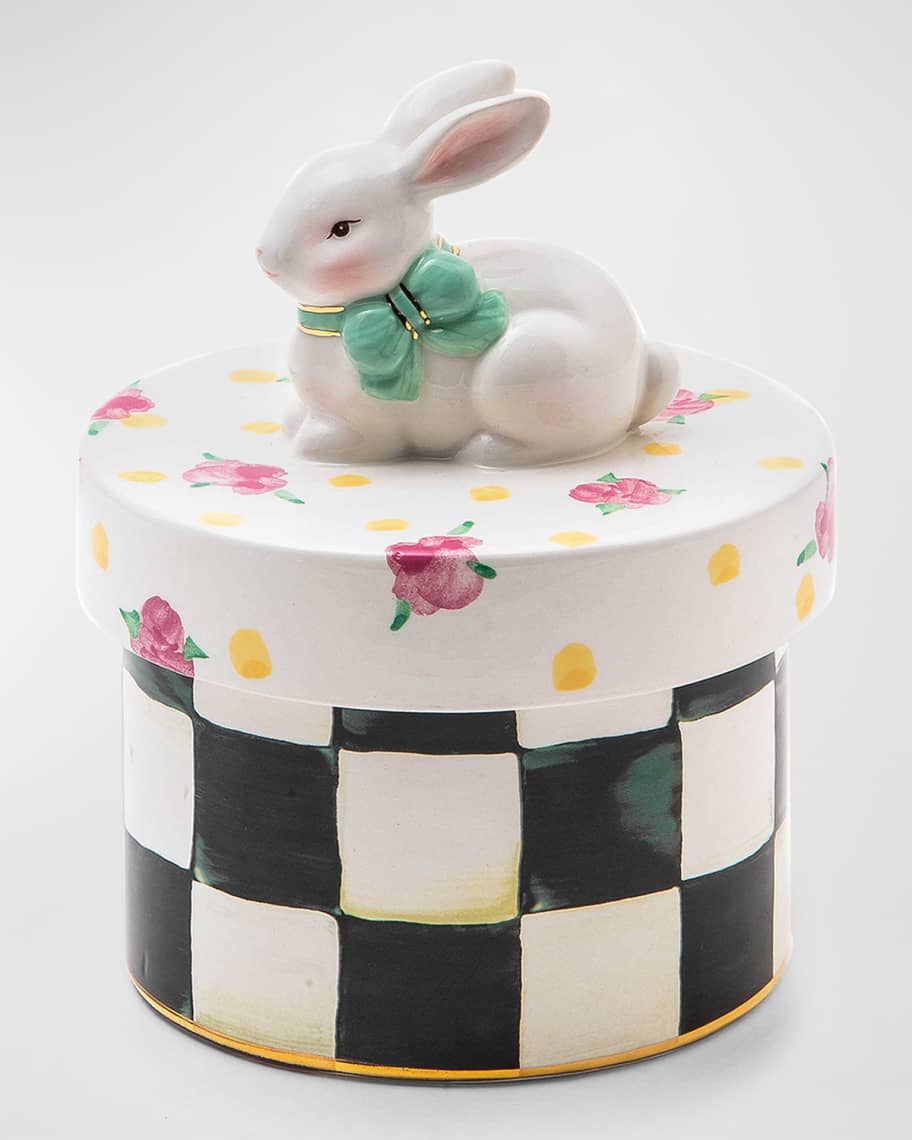 MacKenzie-Childs Rose Garden Lidded Box | Horchow