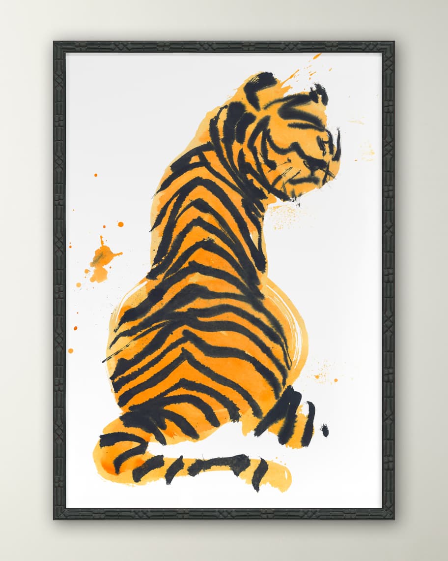 Grand Image Home "Wild Stripes 5" Art by PC Ngo | Horchow