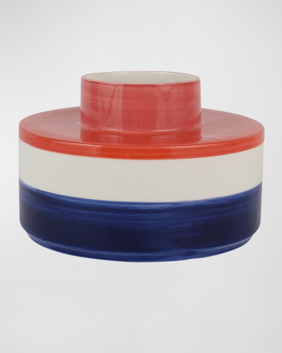 Vietri Moda Short Round Vase | Horchow