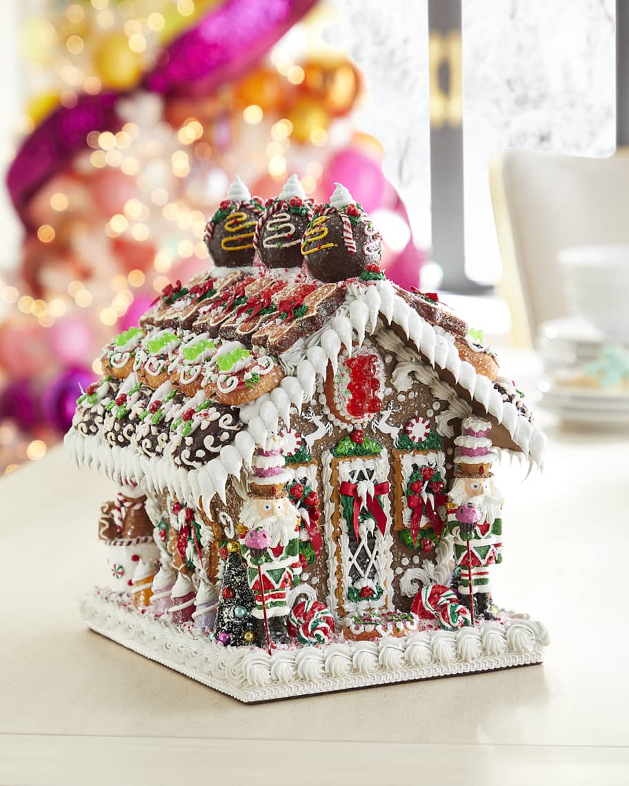 Sweet Savannah Gingerbread House - Medium | Horchow