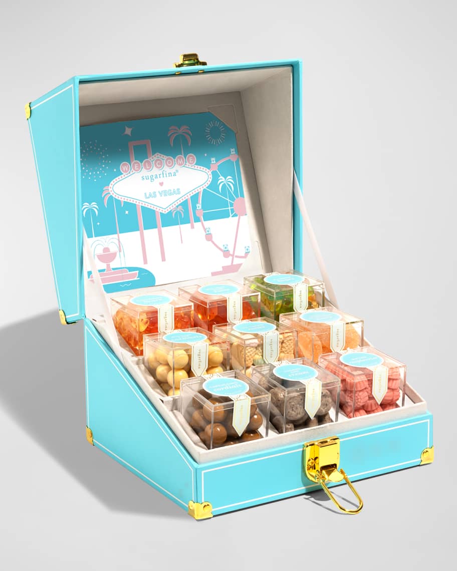 Sugarfina x Las Vegas Skyline 9-Piece Mini Trunk | Horchow