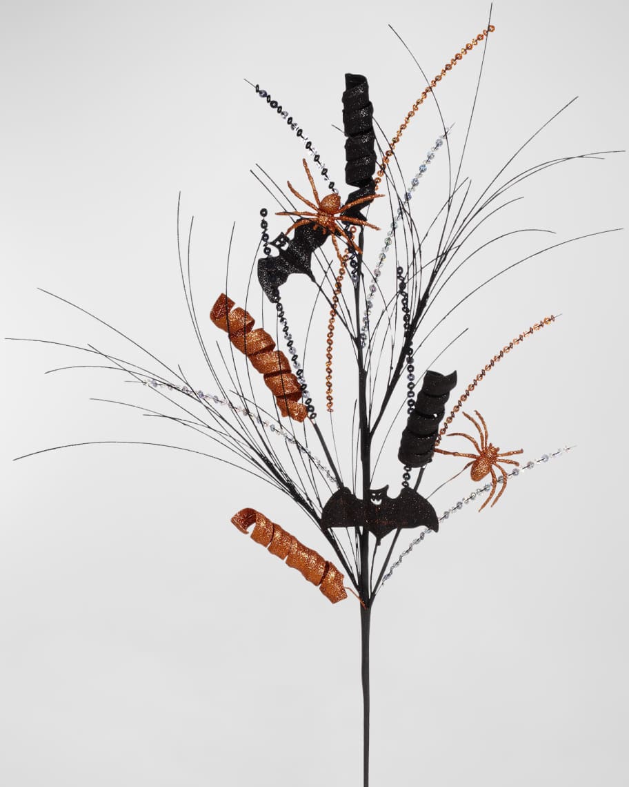 Mark Roberts Glitter Bats Spider Spray, Set of 12 | Horchow