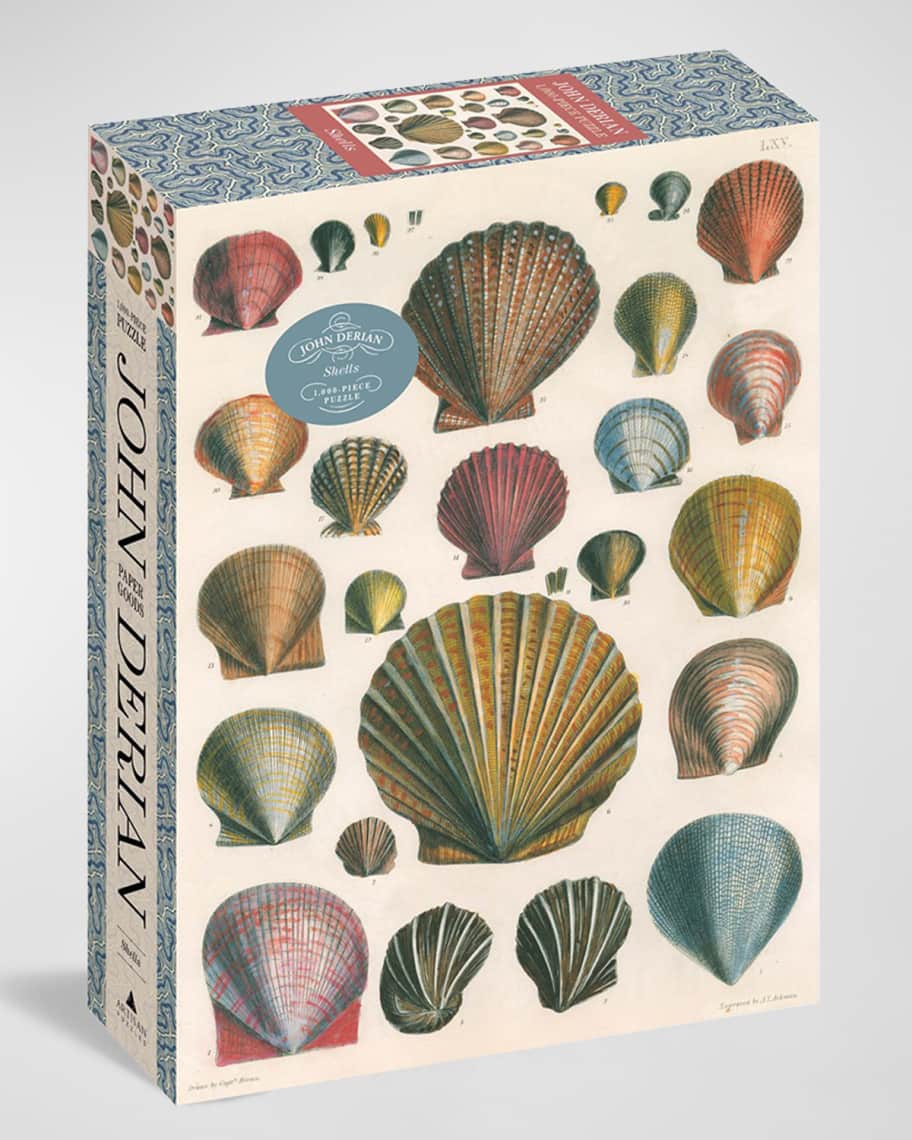Workman John Derian Sea Life & Sea Shell Puzzle Bundle | Horchow