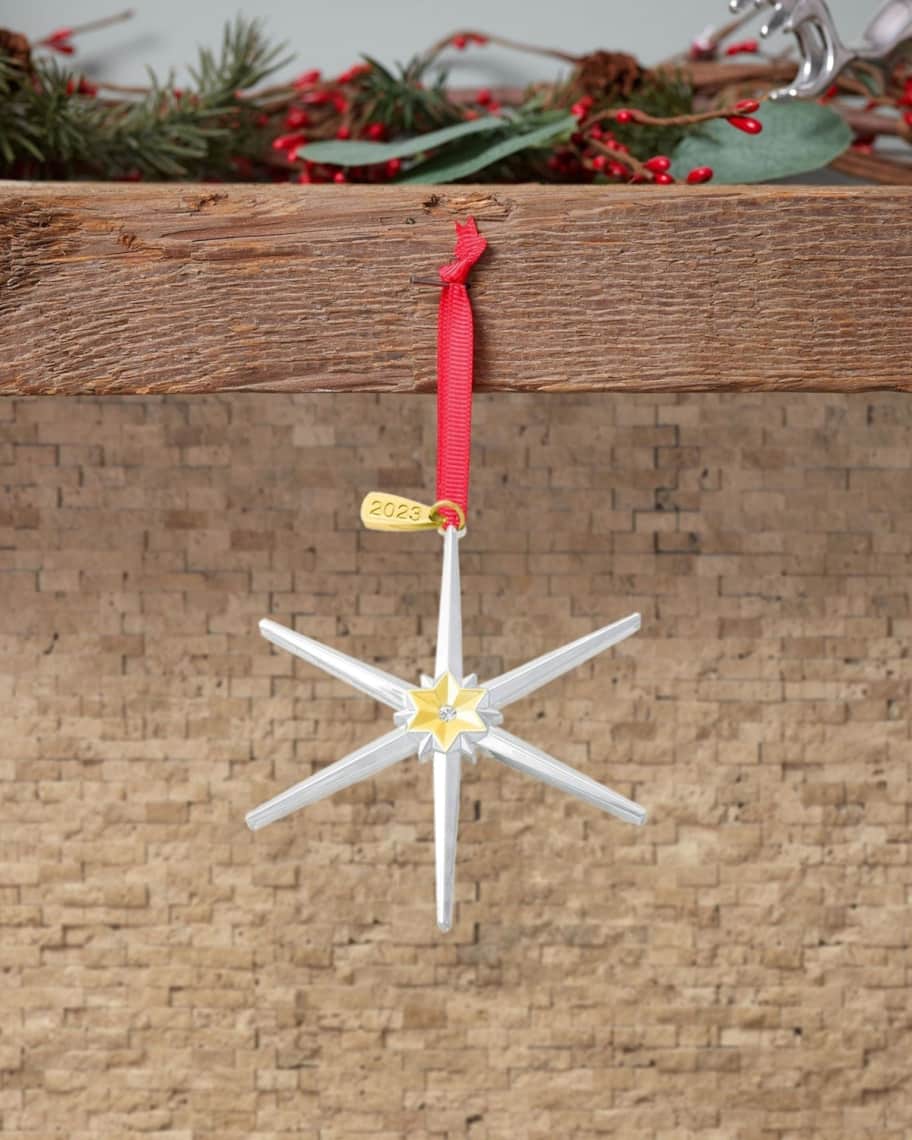 Nambe Annual 2023 Snowflake Ornament | Horchow