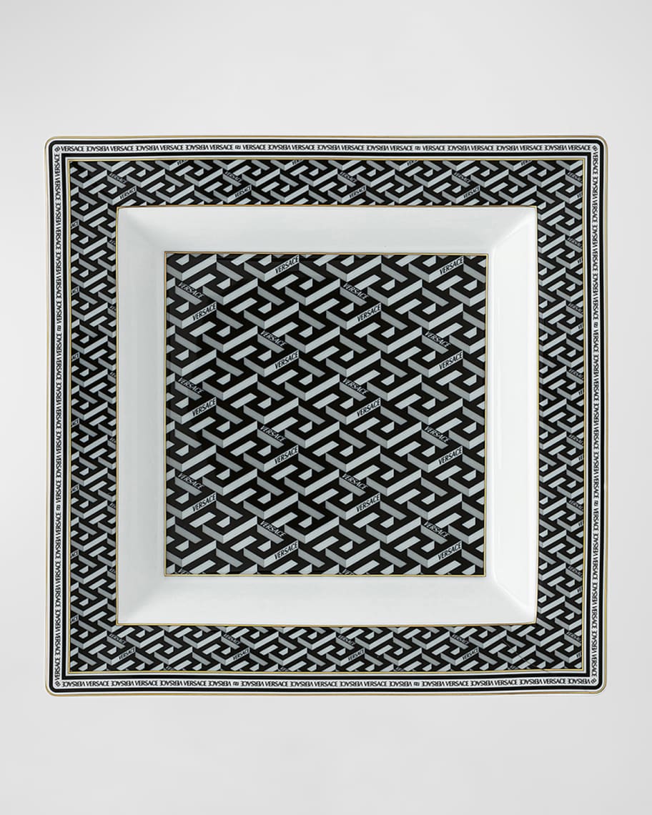 Versace La Greca Signature Square Tray | Horchow