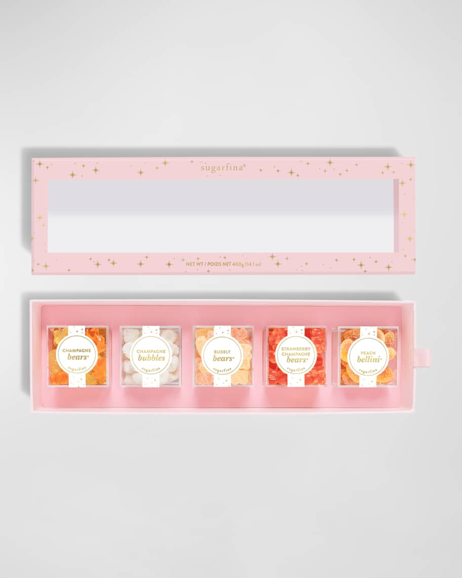 Sugarfina Champagne Flight 5-Piece Candy Bento Box | Horchow