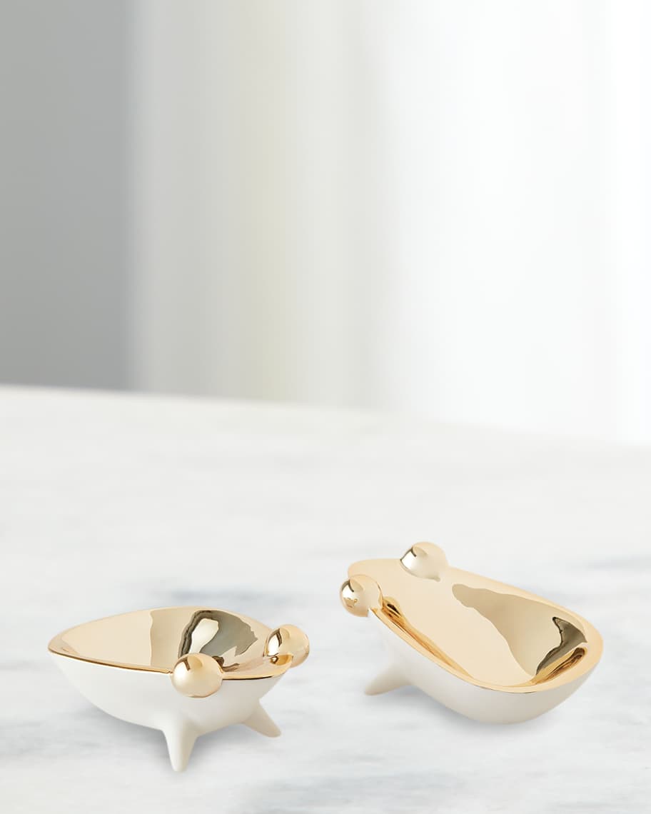 Jonathan Adler Frog Salt and Pepper Cellars | Horchow