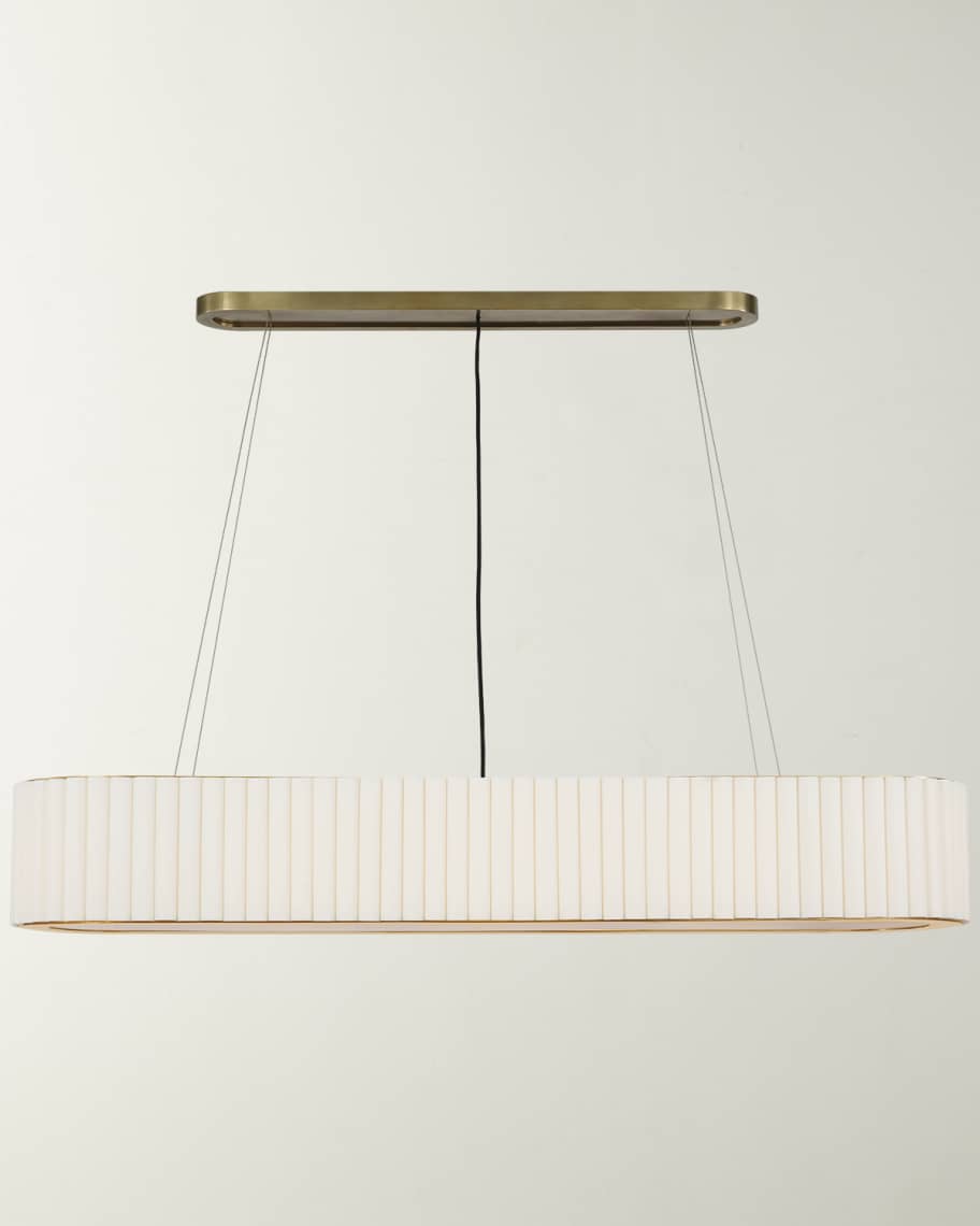 Visual Comfort Signature Palati 54" 8-Light Linear Chandelier by Ian K ...
