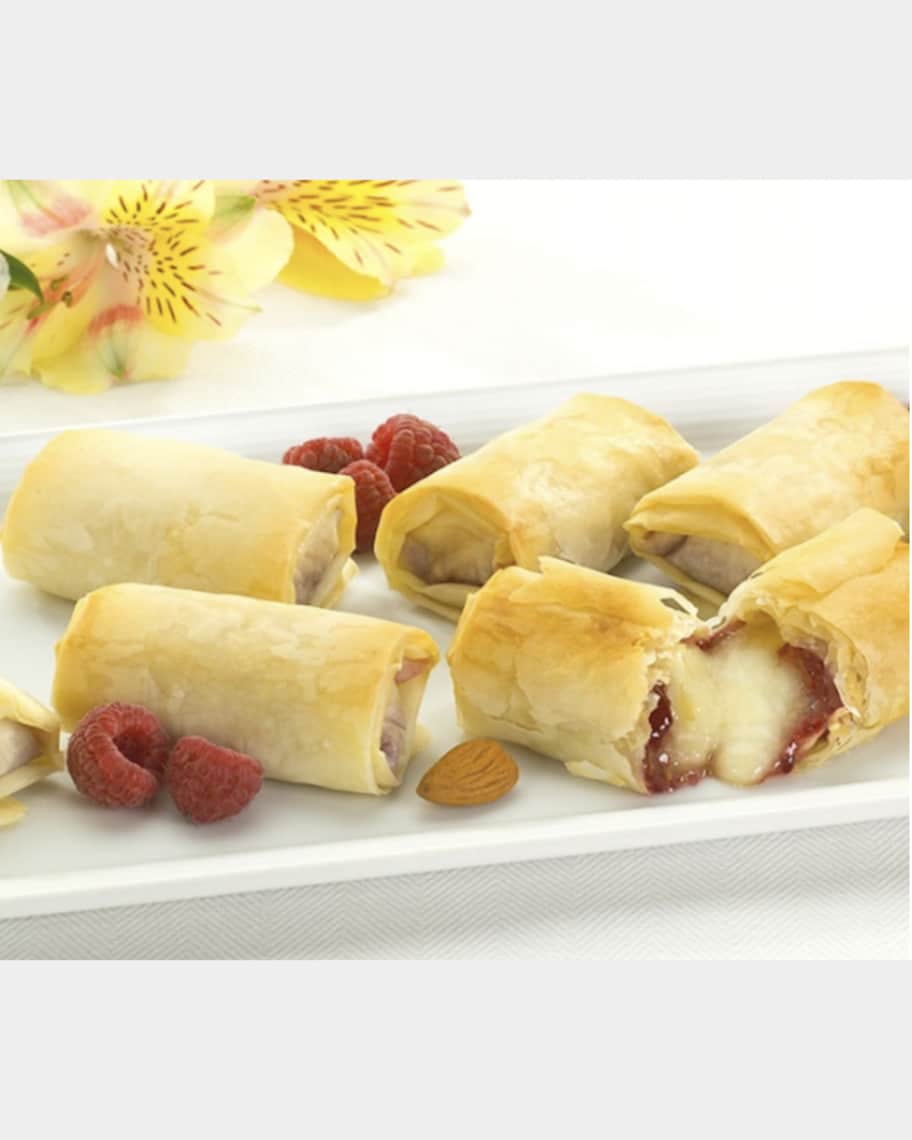 The Cajun Turkey Co Brie & Raspberry with Almonds in Fillo, 10 Pieces ...