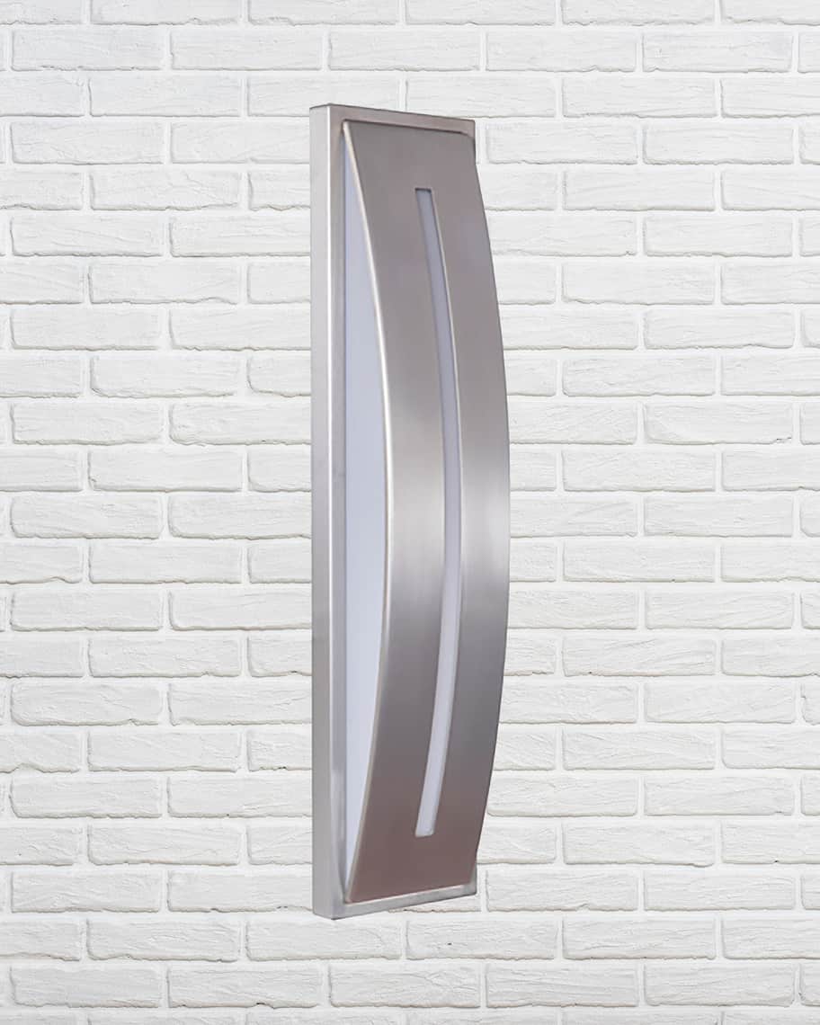 Ellington Luna 1-Light Medium LED Outdoor Pocket Sconce | Horchow