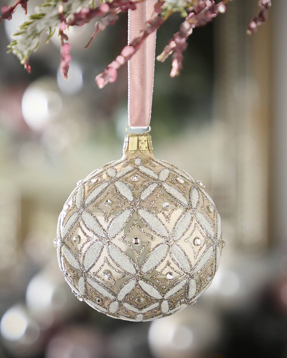 Neiman Marcus Opal Ball Christmas Ornament | Horchow