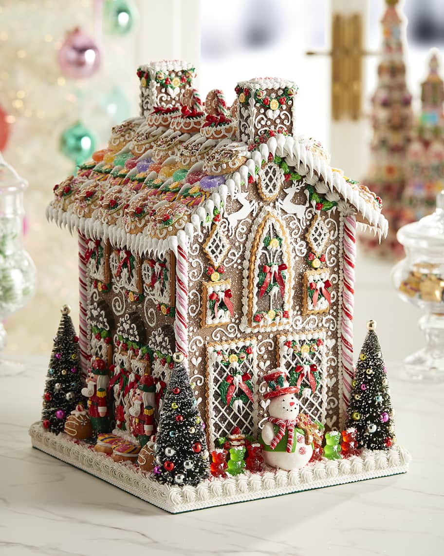 how to make a victorian gingerbread house