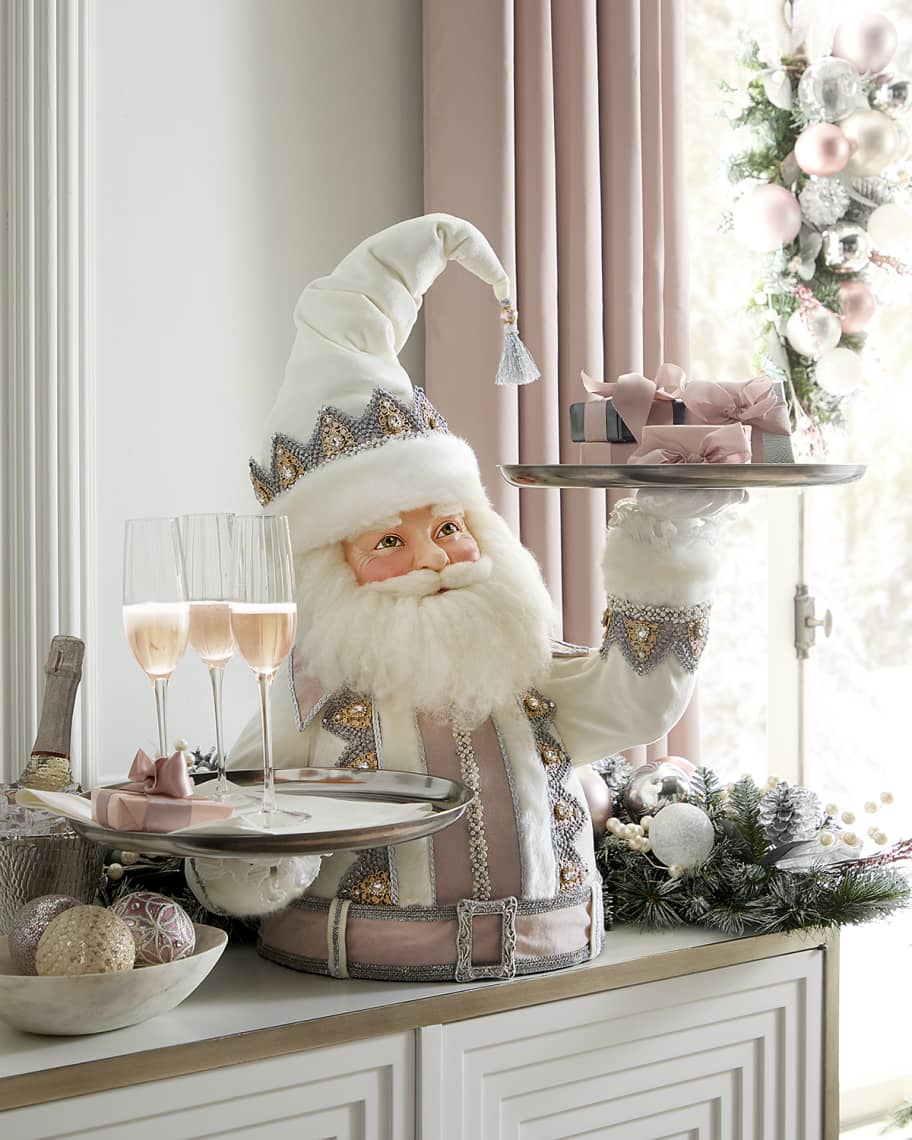Katherine's Collection Blush Santa Server | Horchow