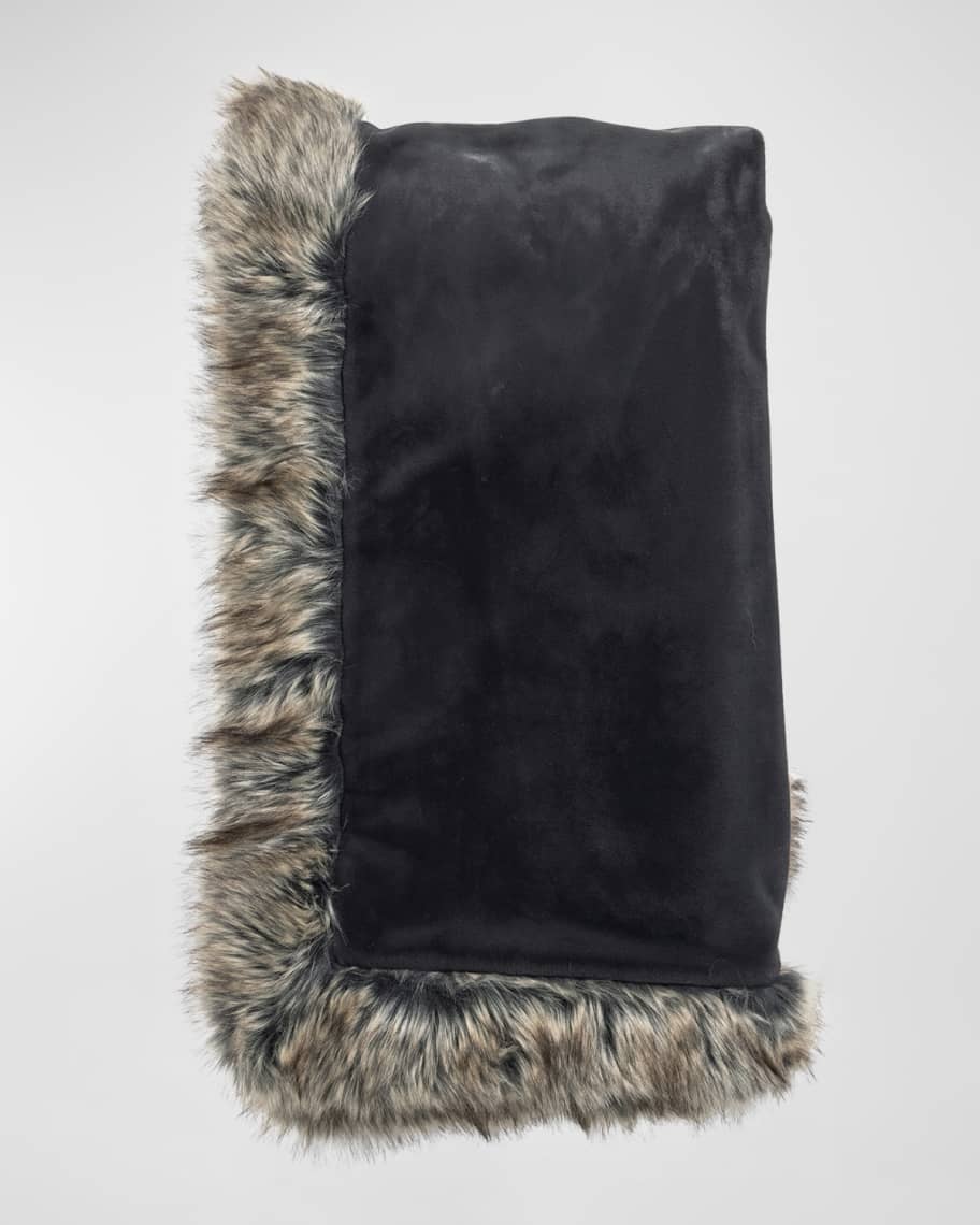 Fabulous Furs Weighted Luxury Faux Fur Throw Blanket | Horchow