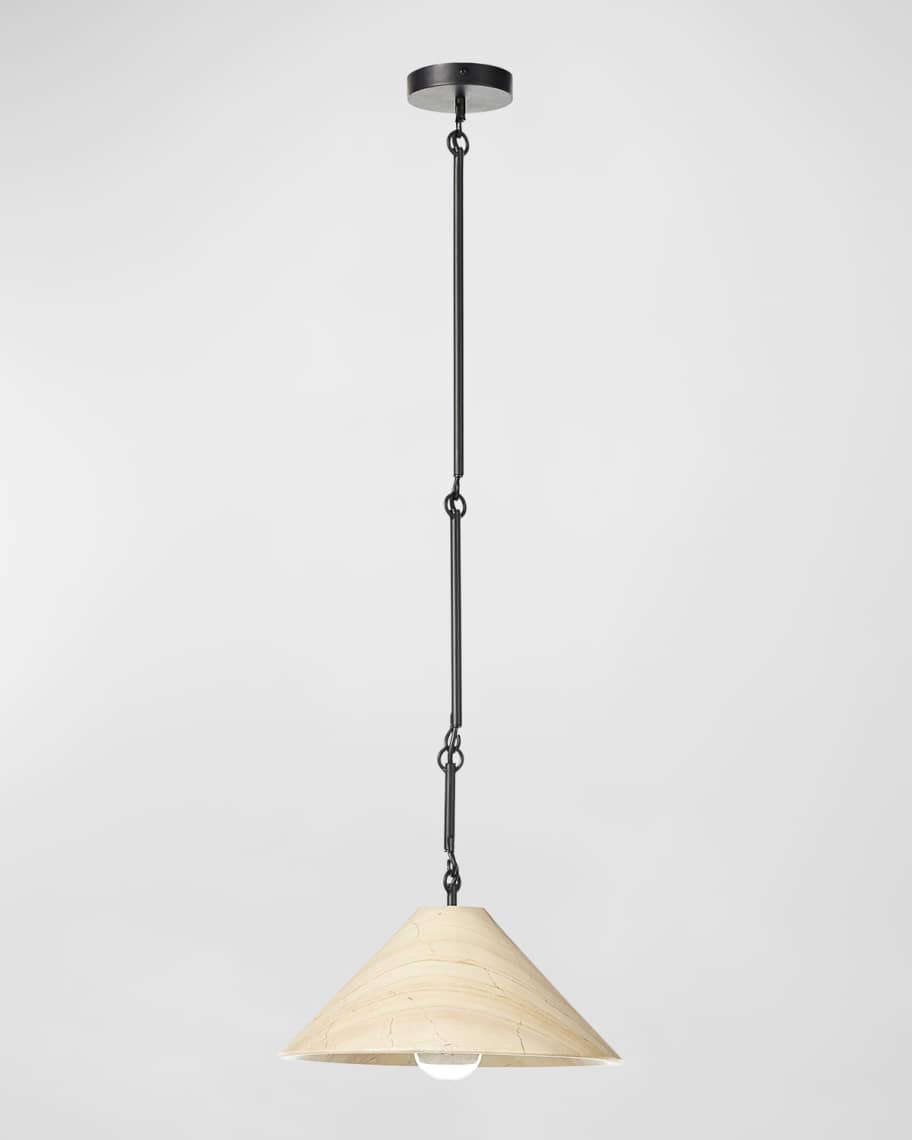 Four Hands Concetta Pendant Light - Ecru Marble | Horchow
