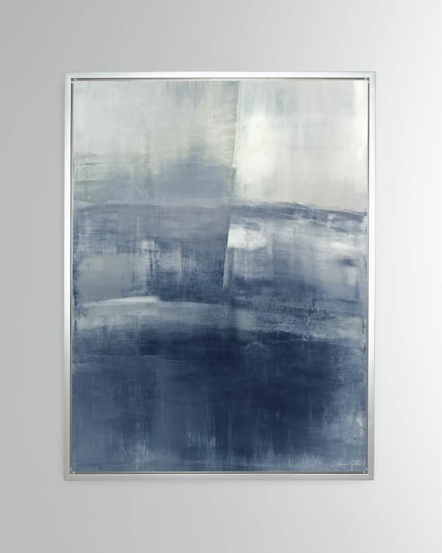 Benson-Cobb Studios "Surfaces in Blue" Vertical Giclee on Canvas Wall Art, 36" x 48" | Horchow