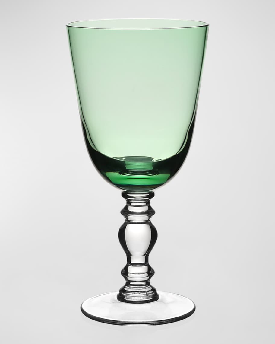 William Yeoward Crystal Fanny Goblet, Green | Horchow