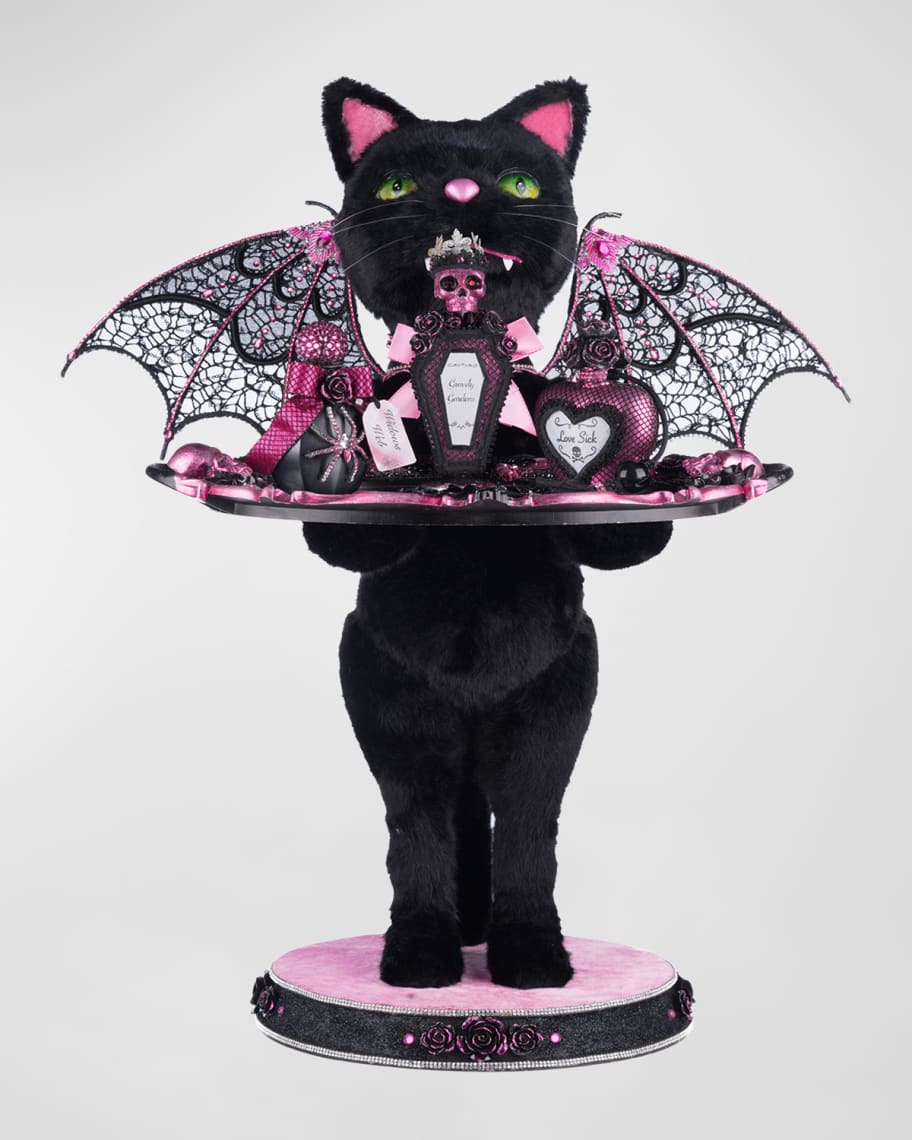 Katherine's Collection Noir Cat-Bat Server | Horchow