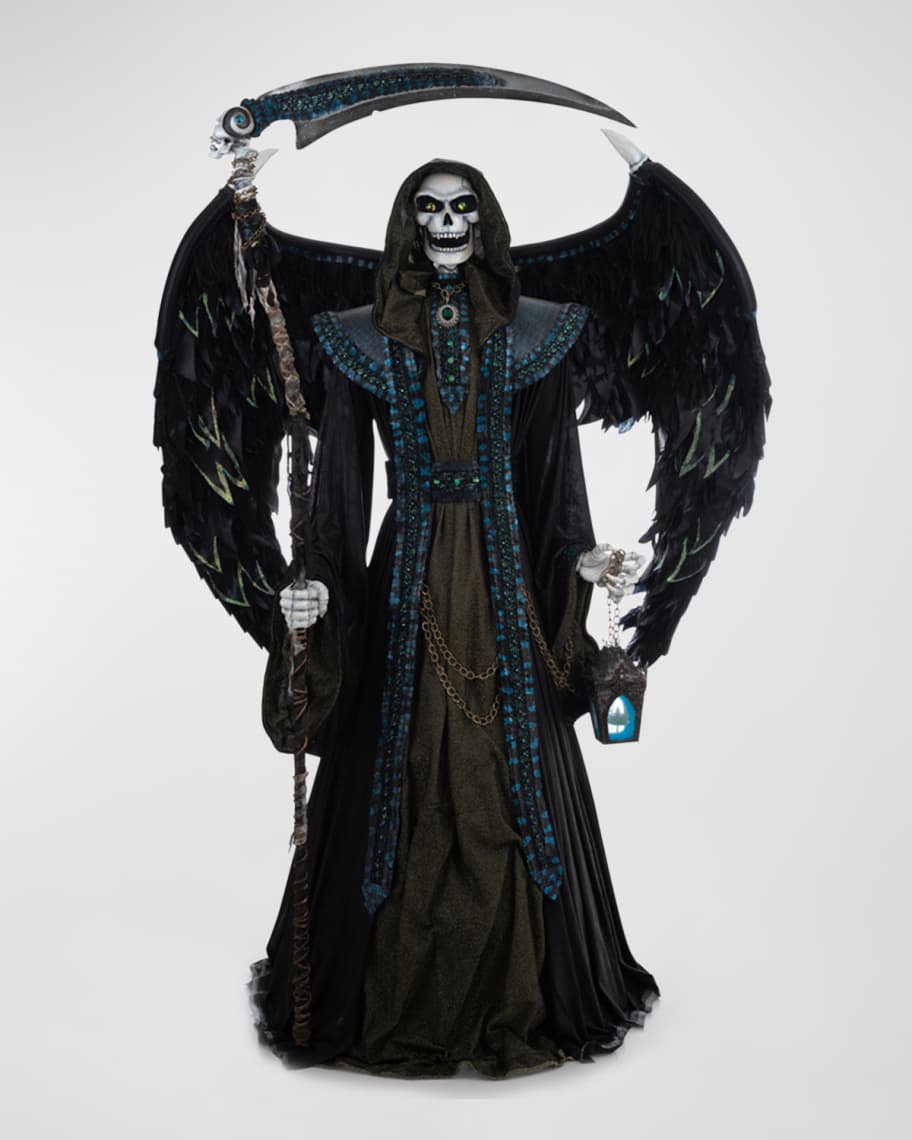Katherine's Collection Lize-Size Thanatos the Grim Reaper Doll, 73.5 ...
