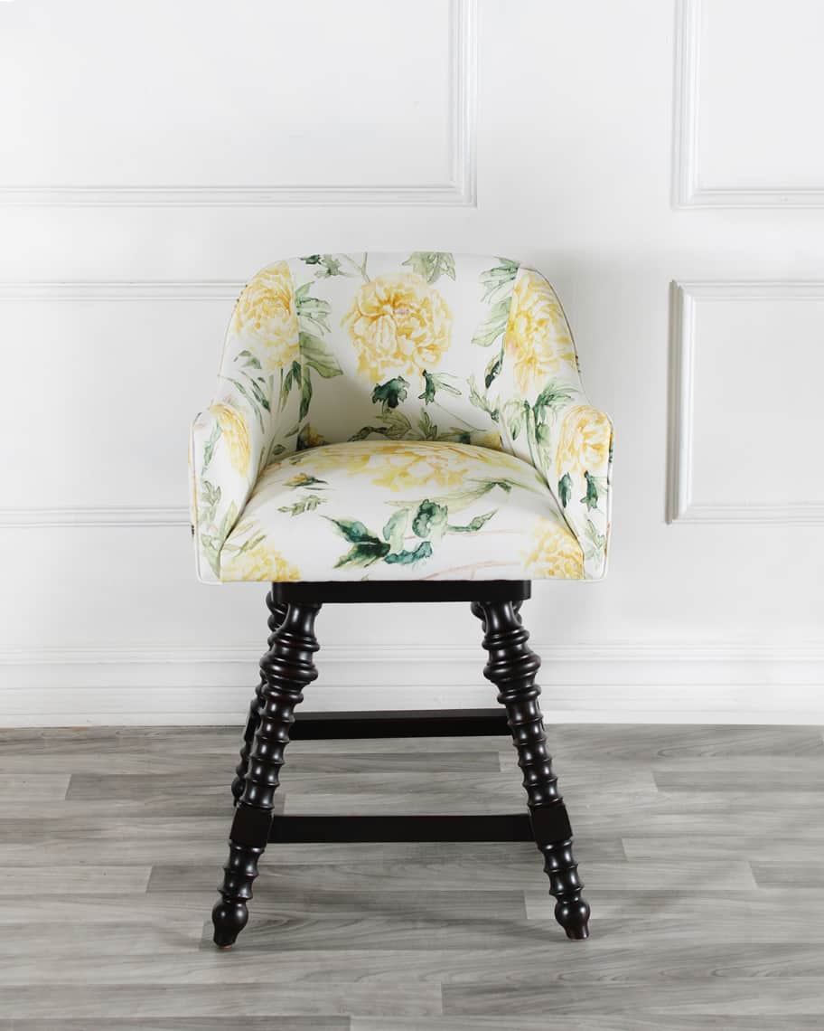 Peninsula Home Collection Loren Swivel 26" Counter Stool | Horchow