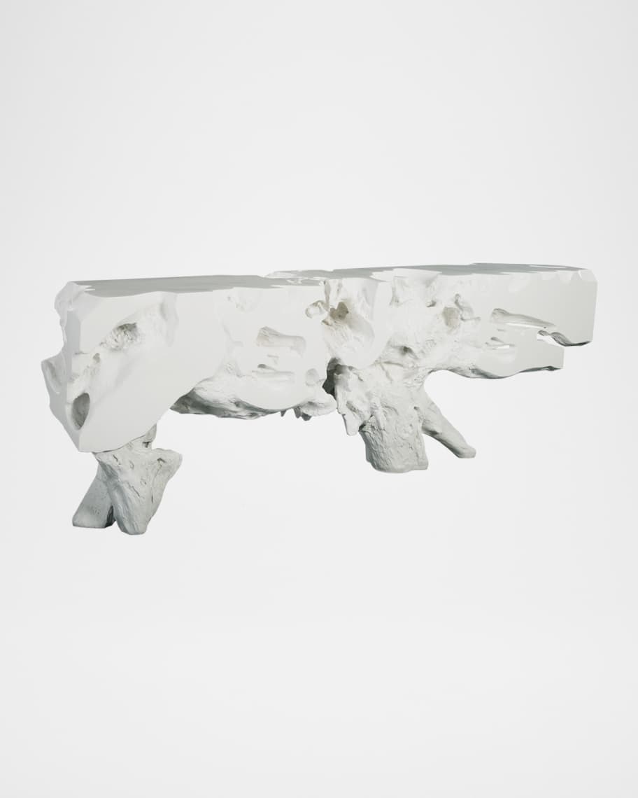 Phillips Collection Freeform Extra Large White Console Table | Horchow