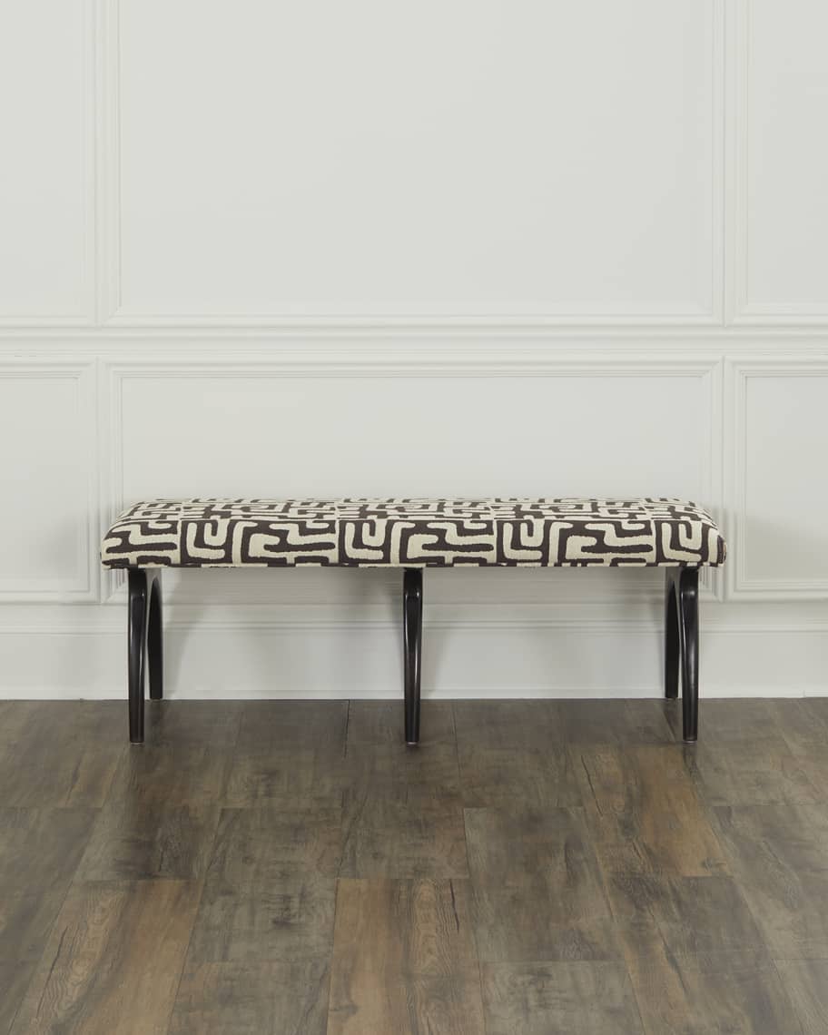Massoud Skye Bench, 56" | Horchow
