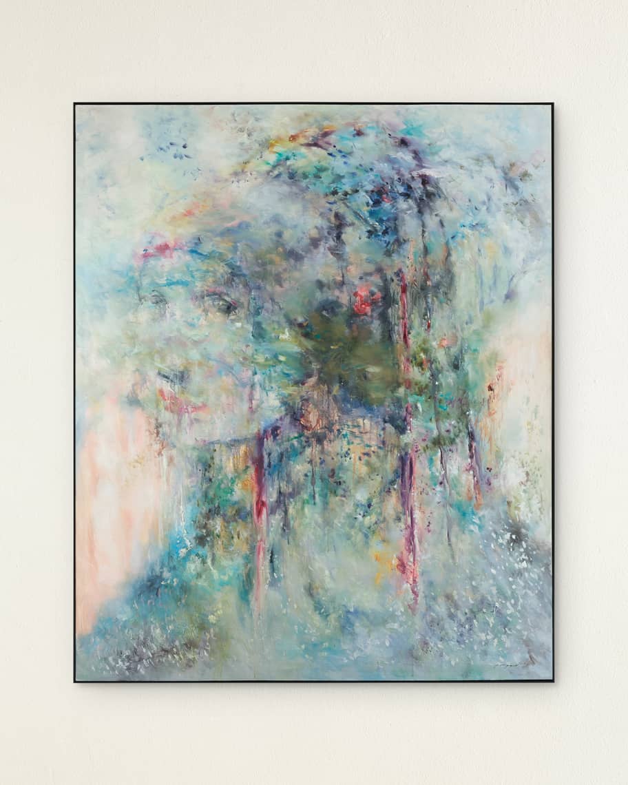 John-Richard Collection "Daydreaming" Original Painting by Teng Fei | Horchow