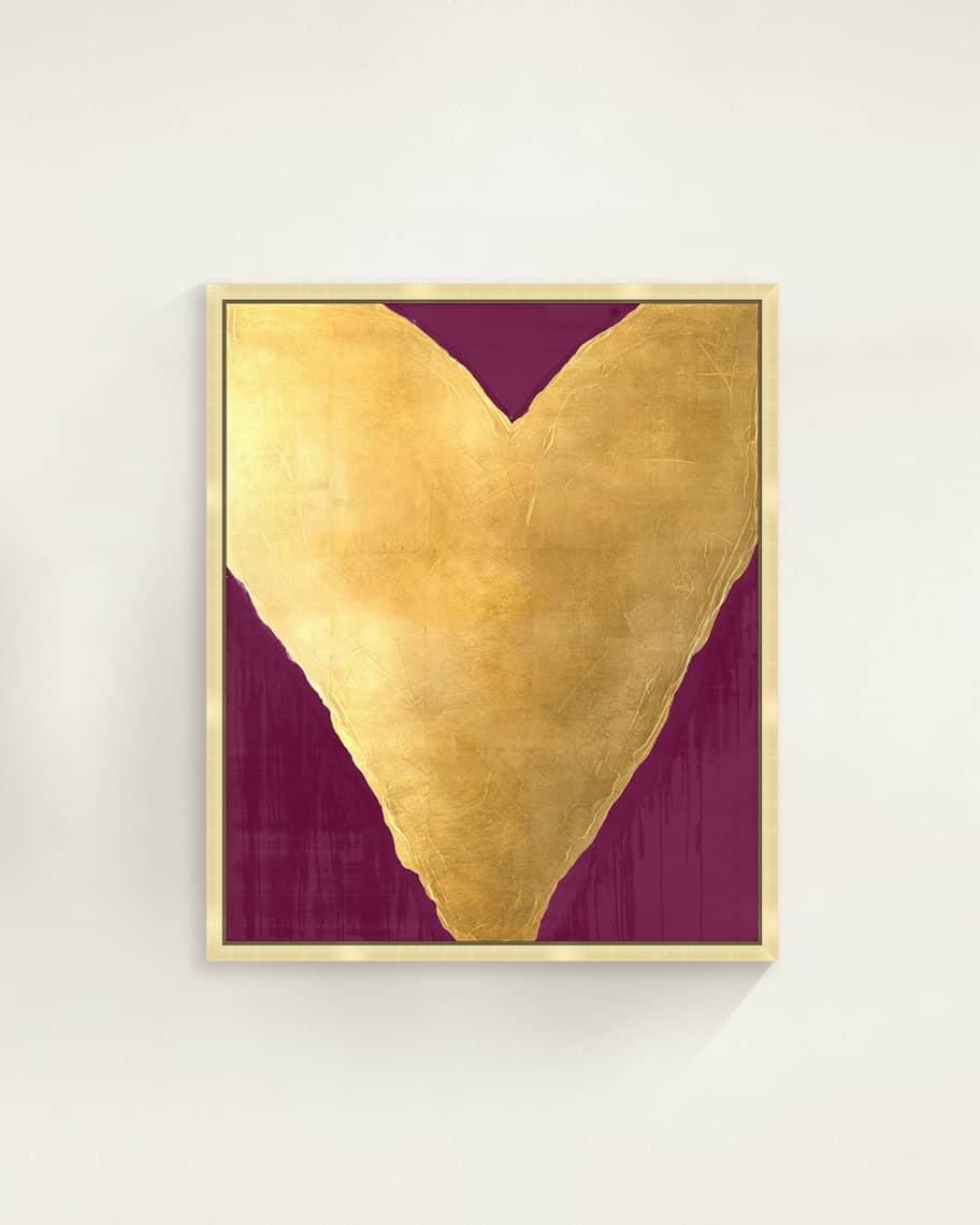 "Gilded Affection I" Framed Original Painting by David Erickson, 43" x ...