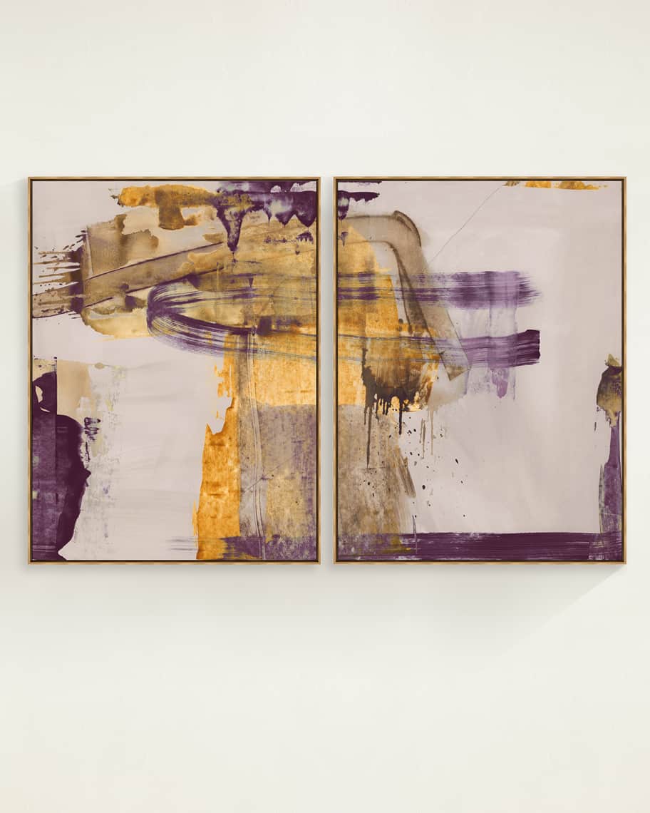 "Most Regal" Framed Giclee Diptych by David Erickson, 48" x 64" | Horchow