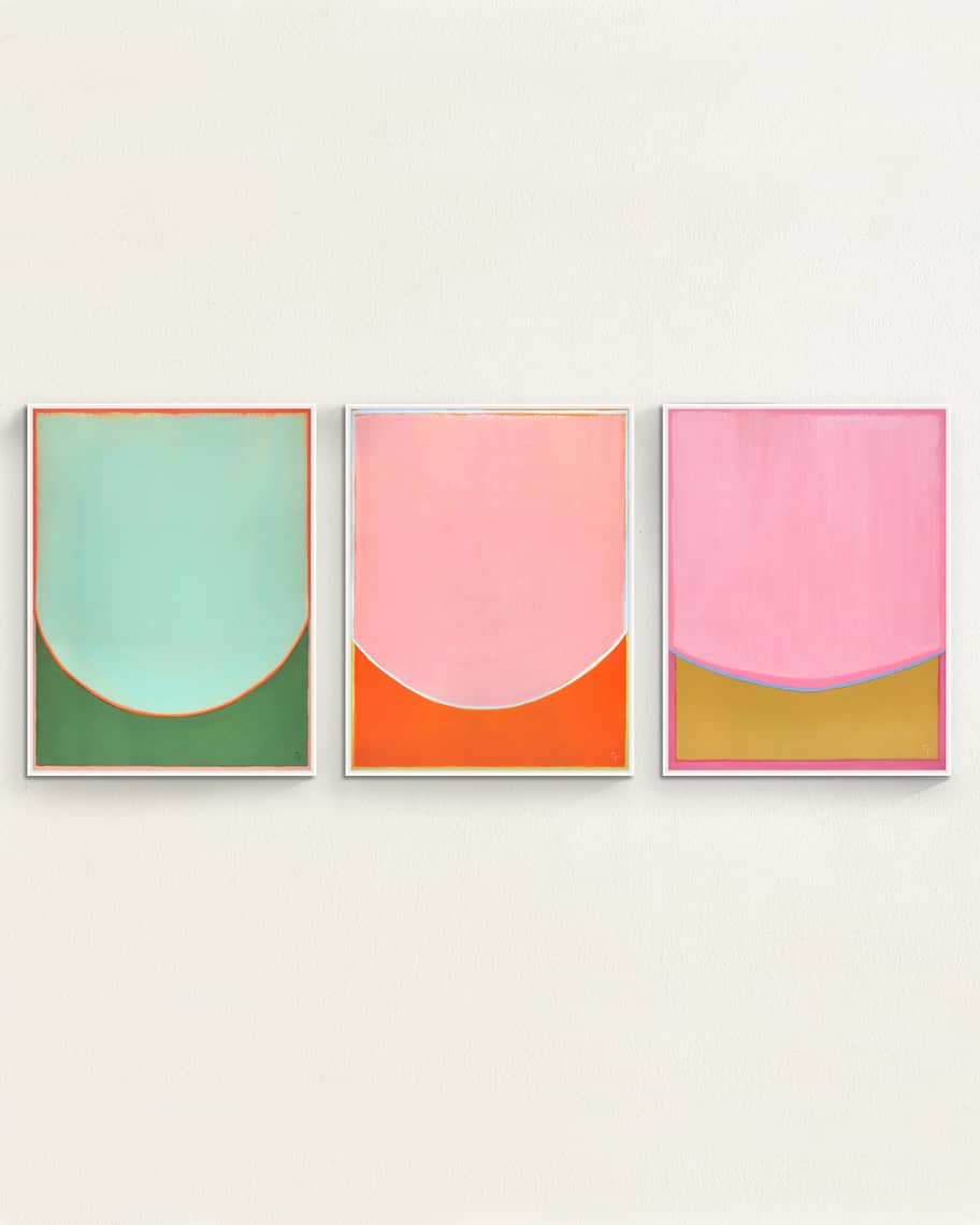 "Spring Blooms" Framed Giclees by Catherine Freshley, 31" x 40" - Set ...