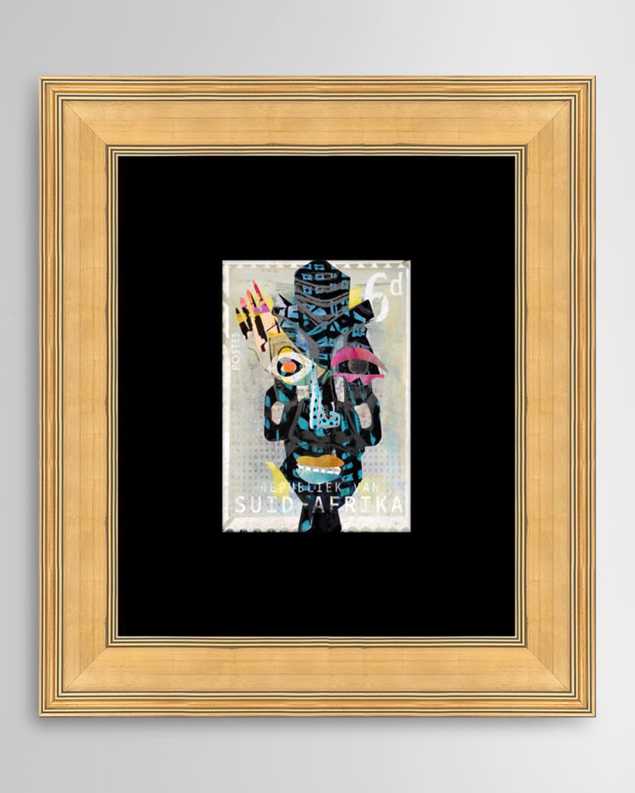 "Suid Afrika" Framed Giclee by Nikki Chu, 20" x 23" | Horchow