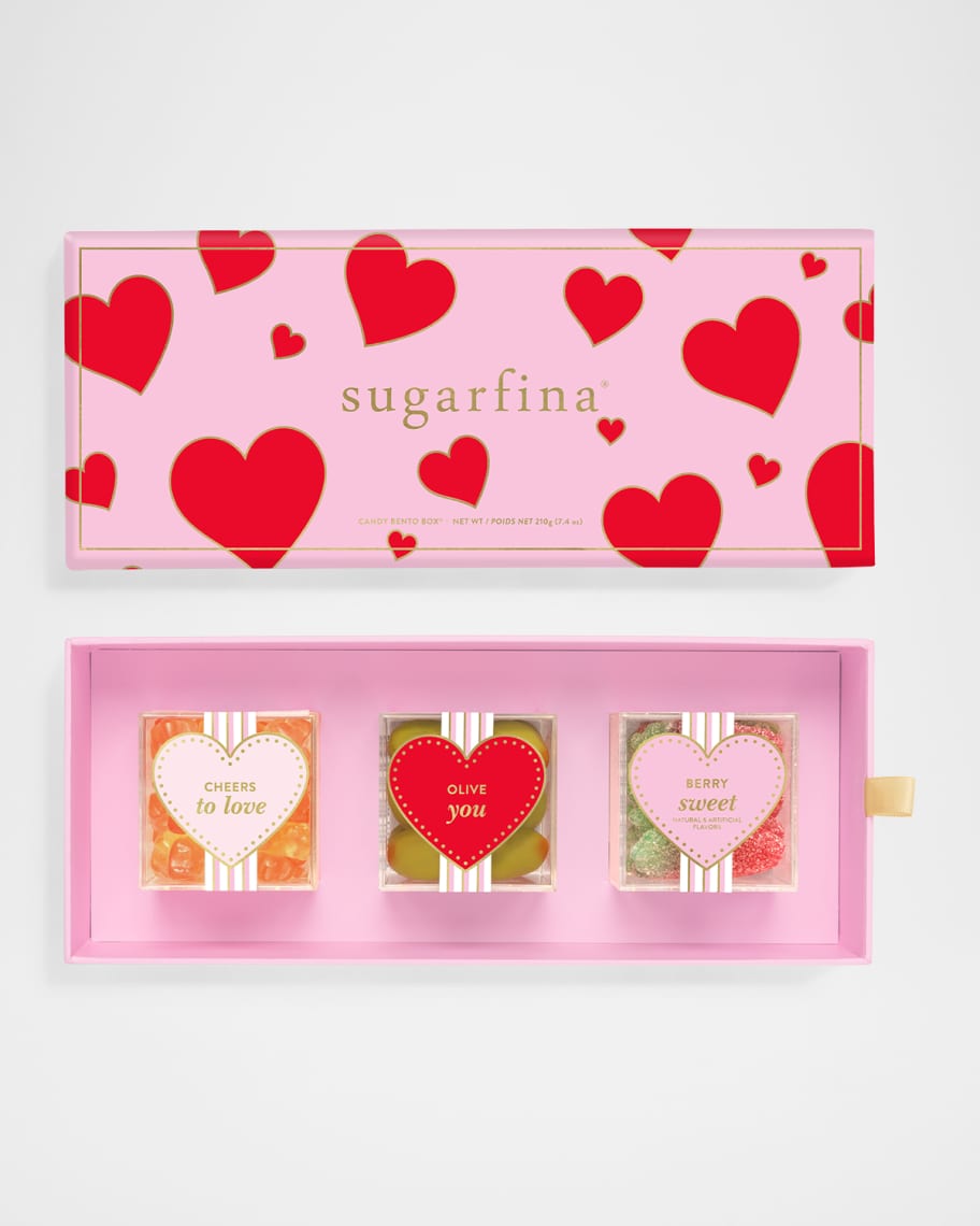 Sugarfina Heart 3-Piece Candy Bento Box - Valentine's Day 2025 | Horchow