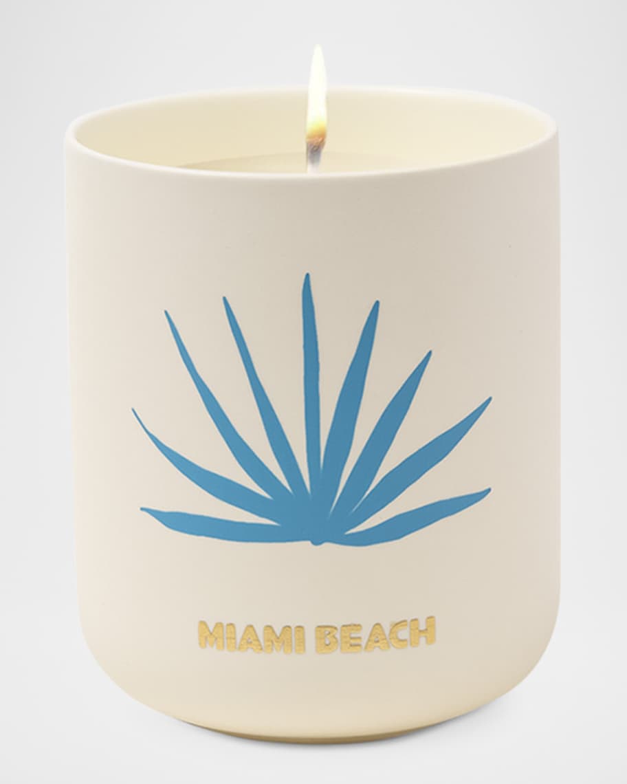 Assouline Miami Beach - Travel From Home Scented Candle, 11.25 oz ...