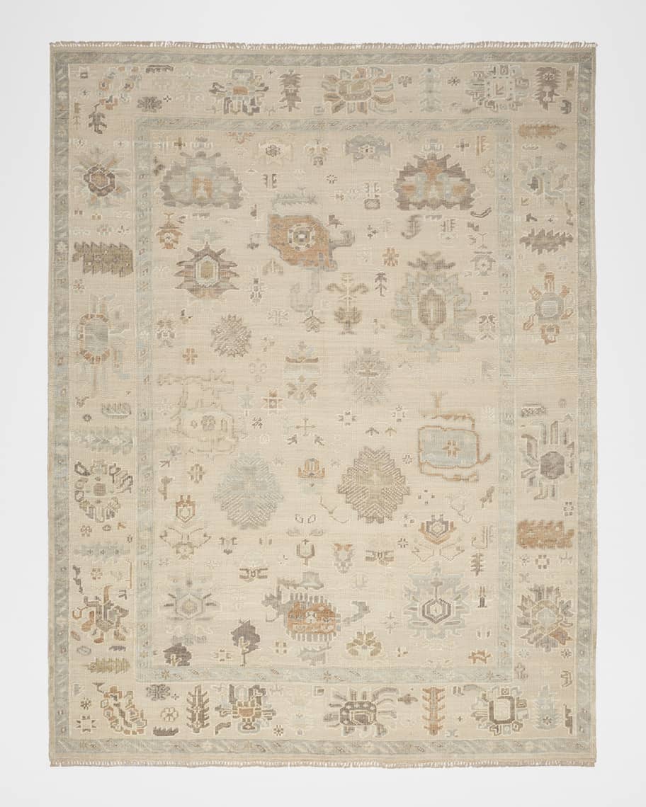 Nourison Whispers Beige Hand-Knotted Rug, 10' x 14' | Horchow