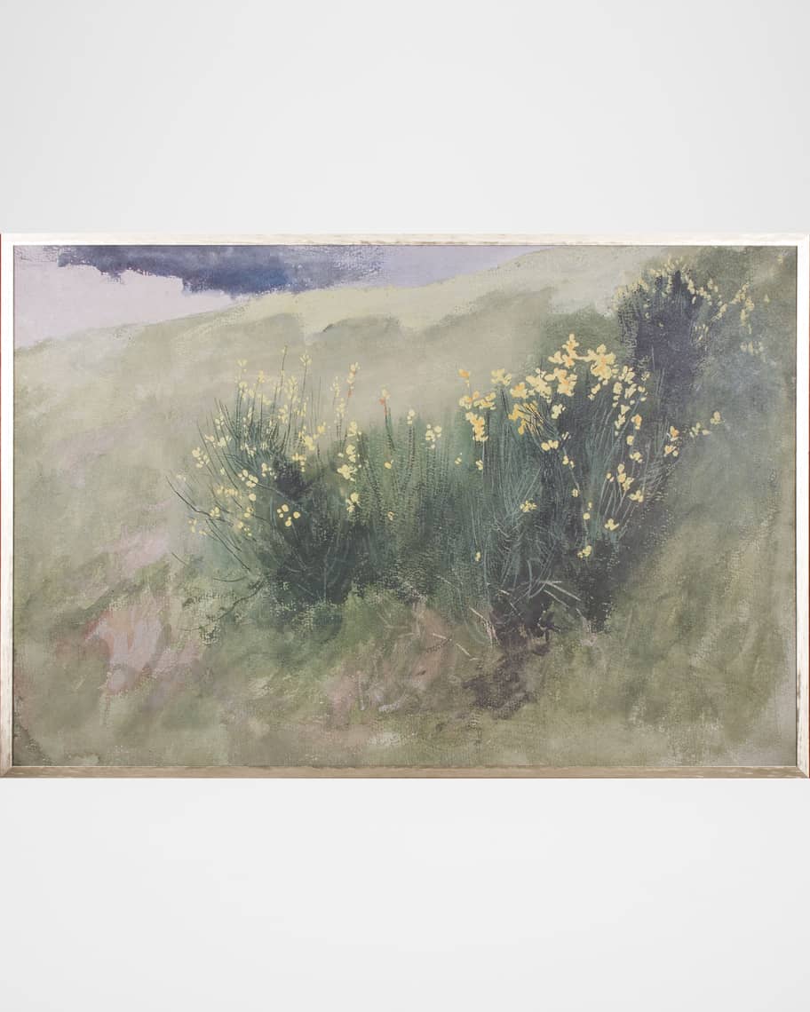 Shadow Catchers Wildflower Landscape Framed Giclee Horchow