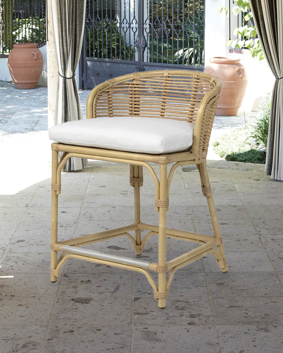 Palecek Camino Outdoor 24" Counter Stool | Horchow