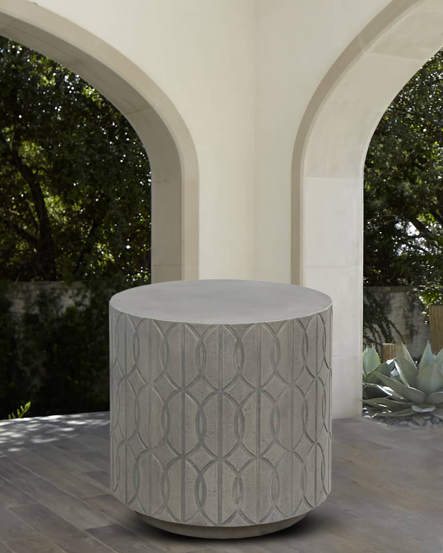 Sunset West Trellis Indoor/Outdoor End Table | Horchow