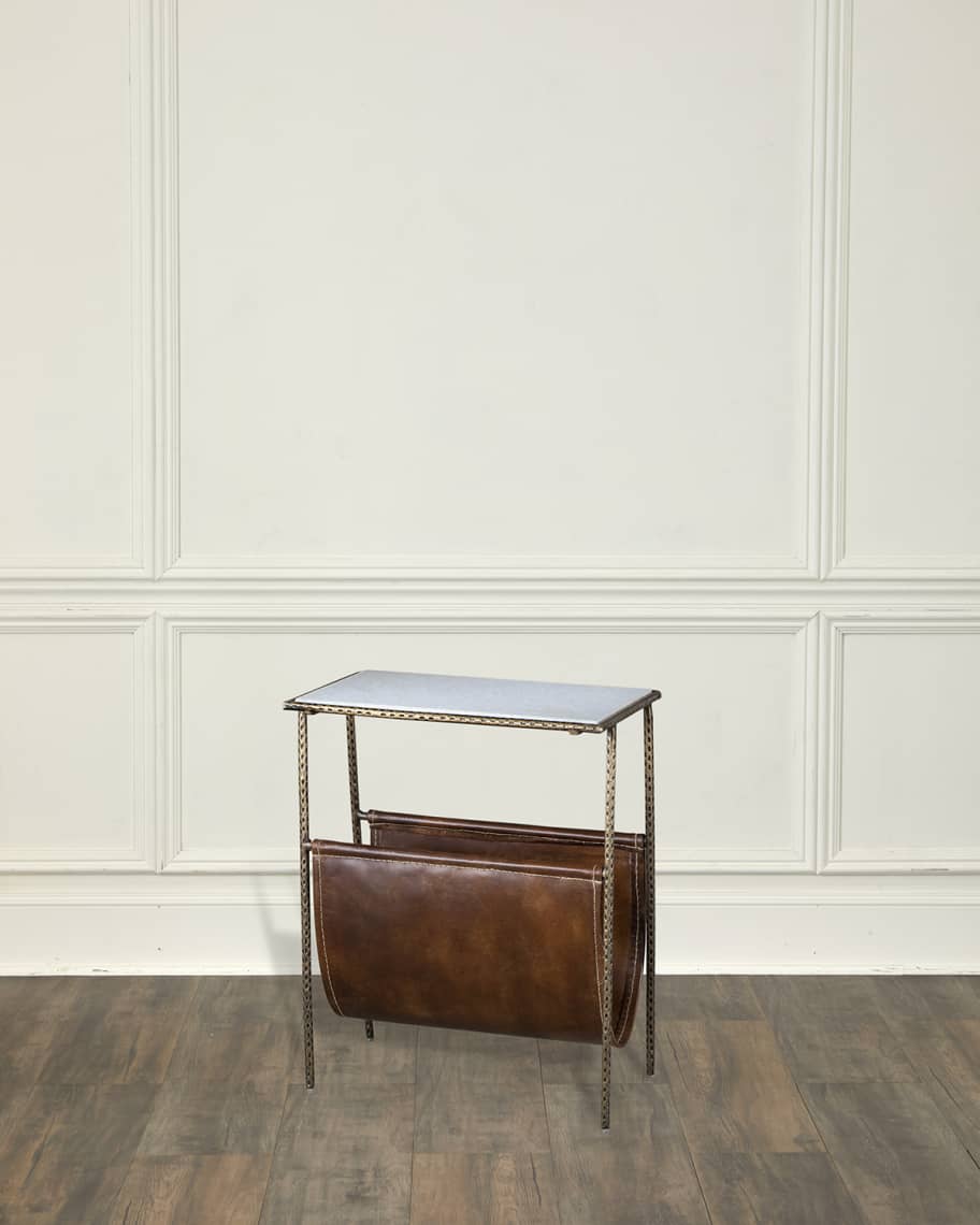 Interlude Home Strauss Magazine Table | Horchow