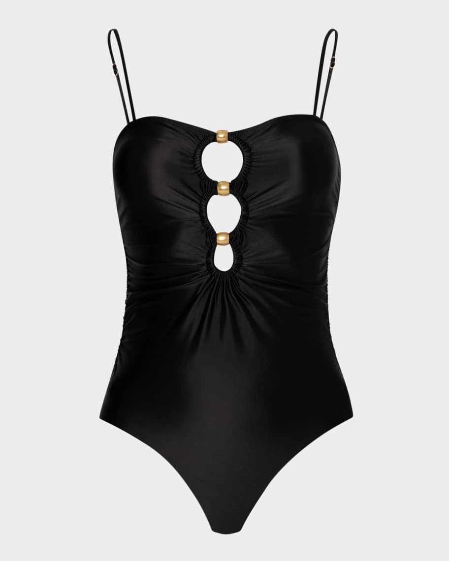 PQ Swim Keyhole One-Piece Swimsuit | Horchow