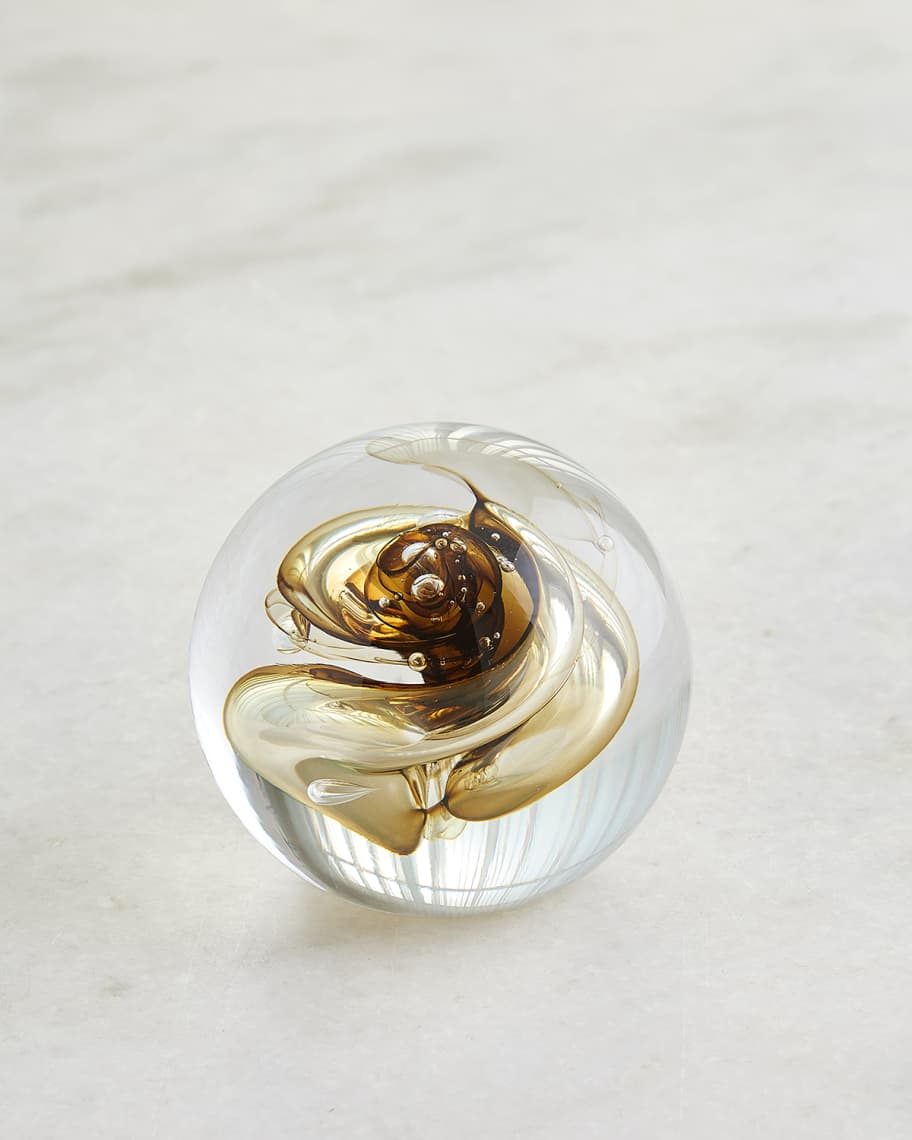 Global Views Swirl Paperweight | Horchow