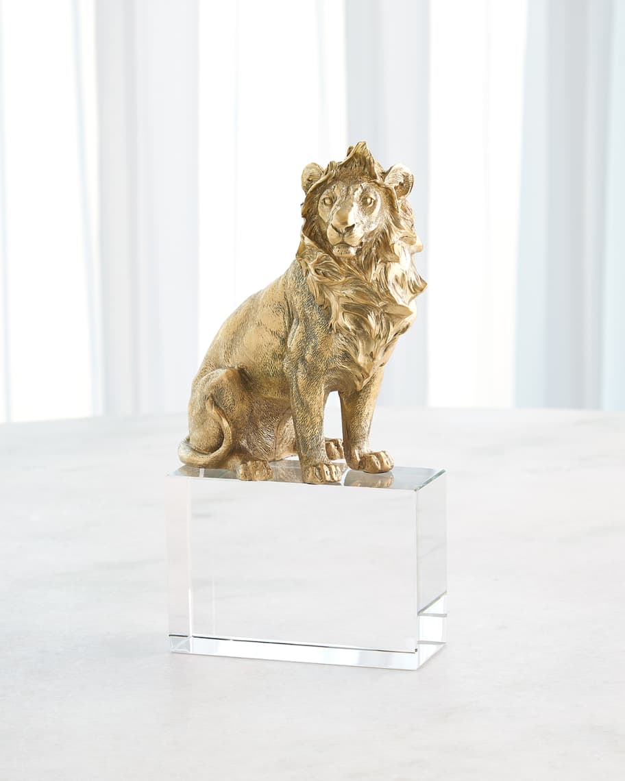 Global Views Lion Sculpture | Horchow