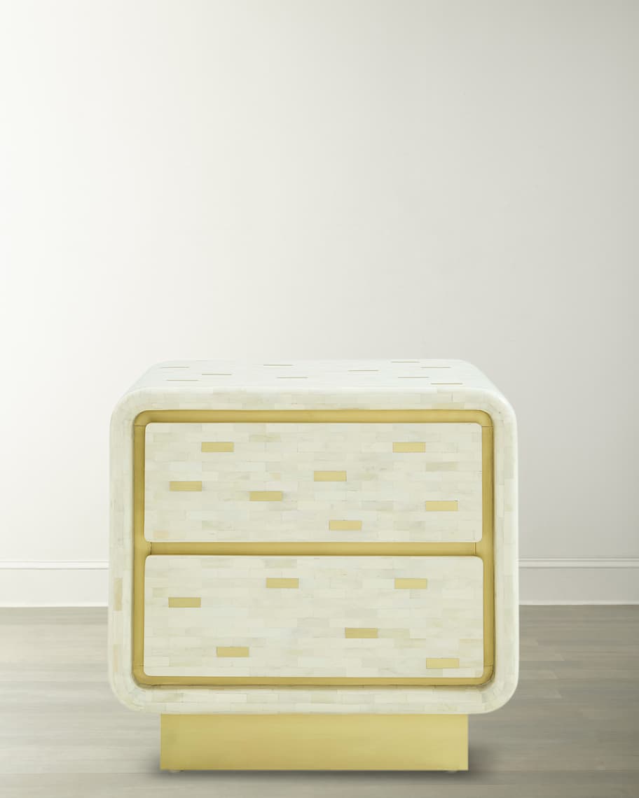 Jonathan Adler Casablanca Bone End Table | Horchow