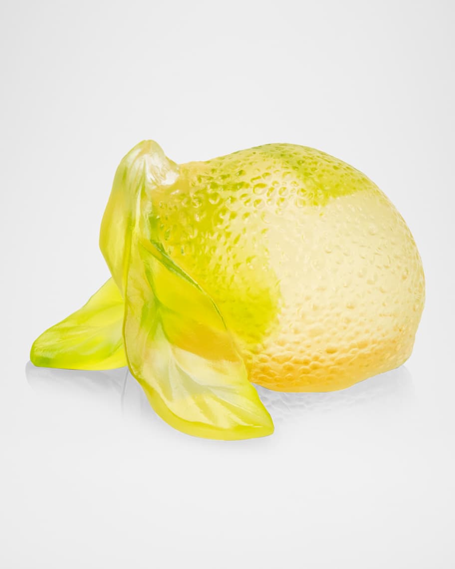 Daum Citrus Crystal Decorative Lemon | Horchow