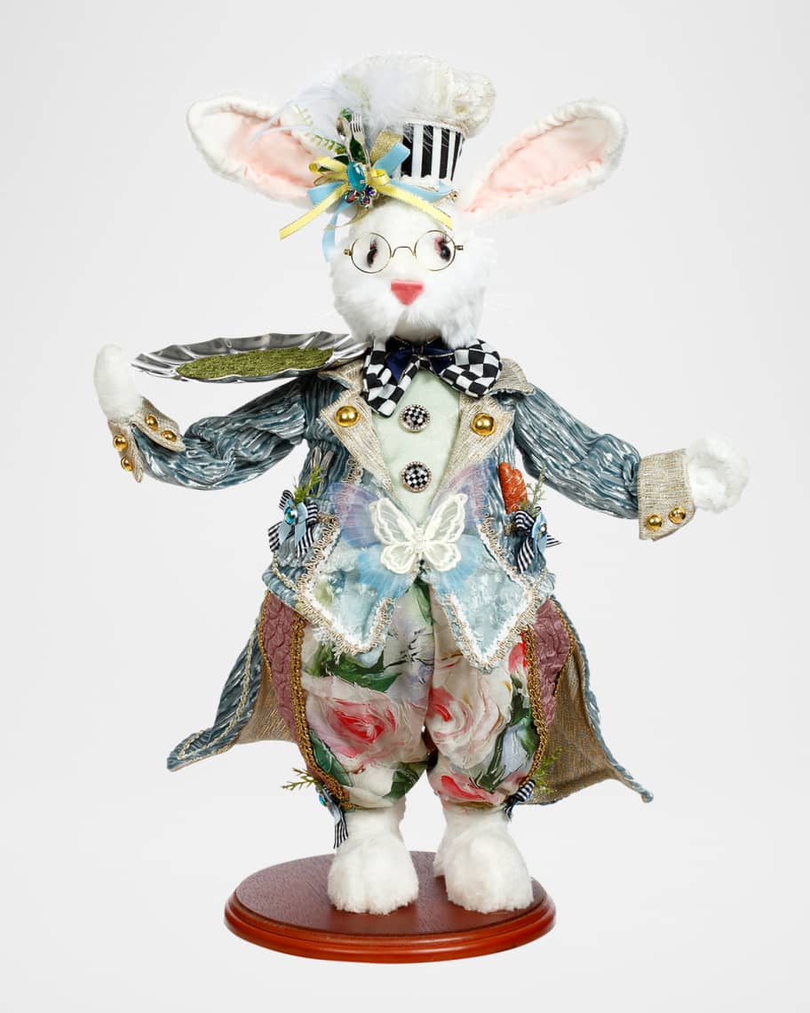 Mark Roberts Chef Rabbit with Tray, 20" | Horchow