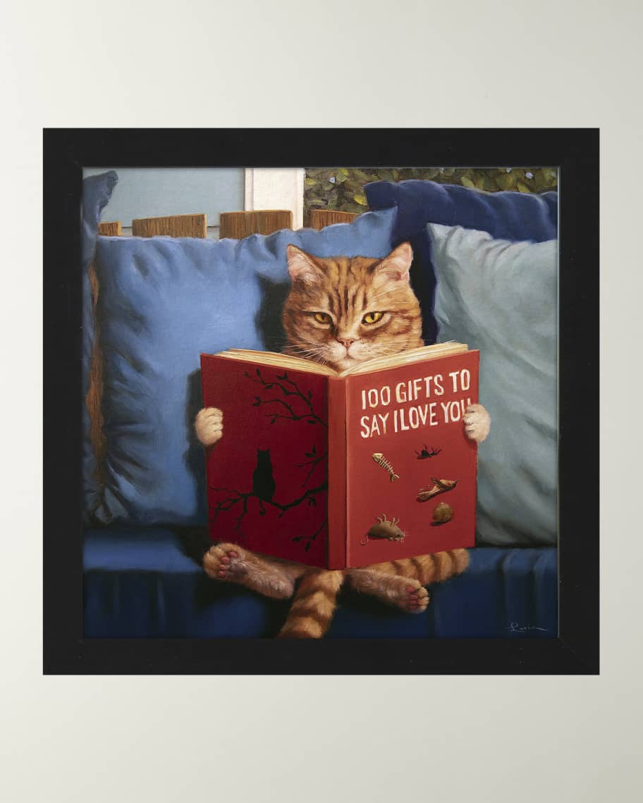 "Love Language" Framed Wall Art Print | Horchow