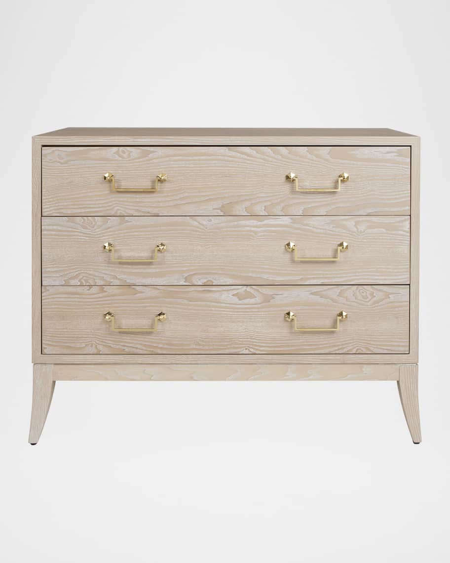 Worlds Away Avis 3-Drawer Chest | Horchow