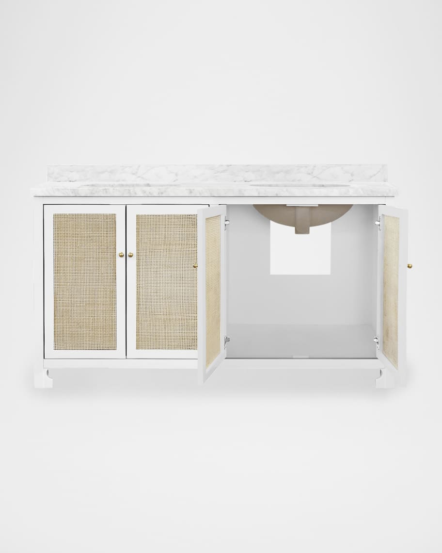 Worlds Away Boyd 60" Double Bath Vanity | Horchow